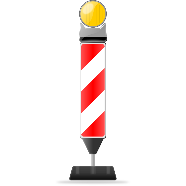 Free: SVG Traffic flashing sign - nohat.cc