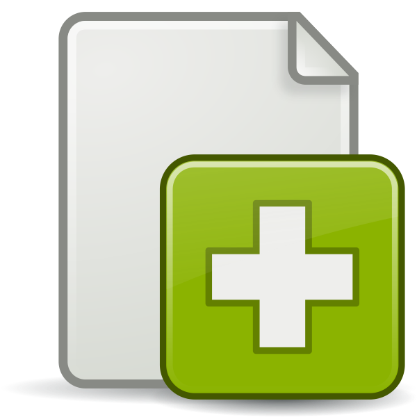 Free: SVG Add document - nohat.cc