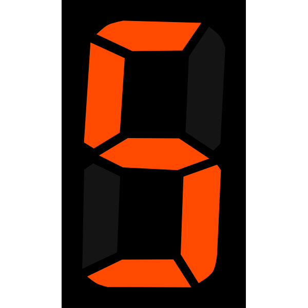 Free: SVG 7 segment display - 5 - nohat.cc