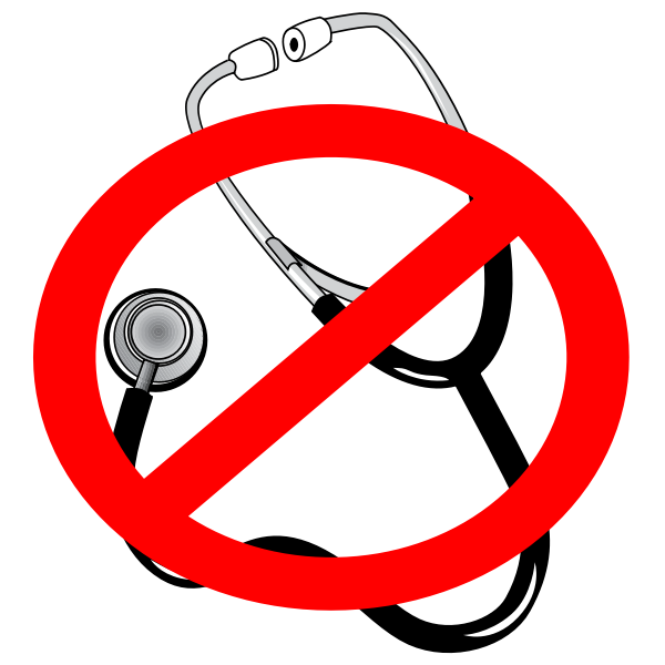 Free: SVG No doctors icon - nohat.cc