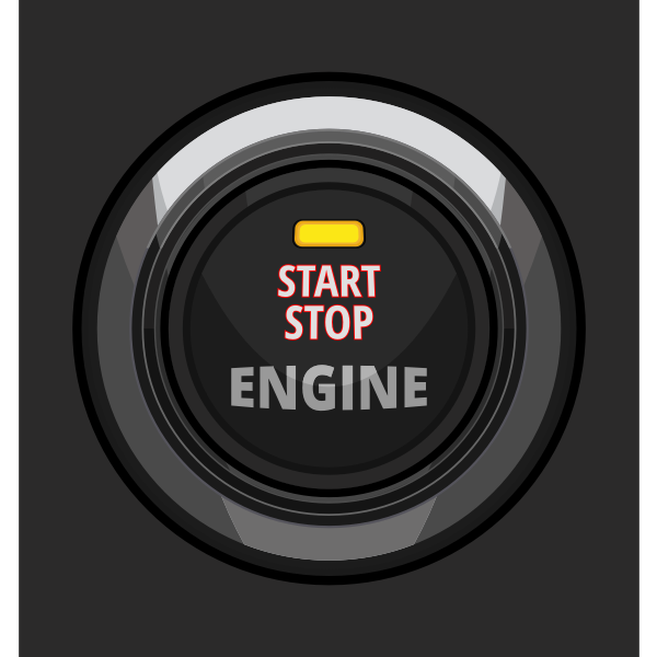 Free: SVG Engine start stop button vector illustration - nohat.cc