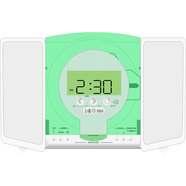 Free: SVG Vector image of stereo player - nohat.cc