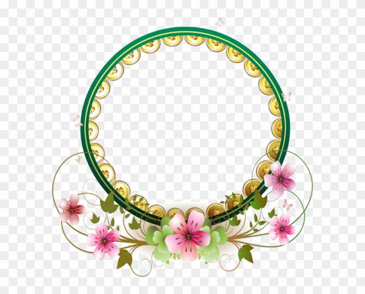 Free: Circle Borders, Borders And Frames, Creations, Fabric, - Border ...