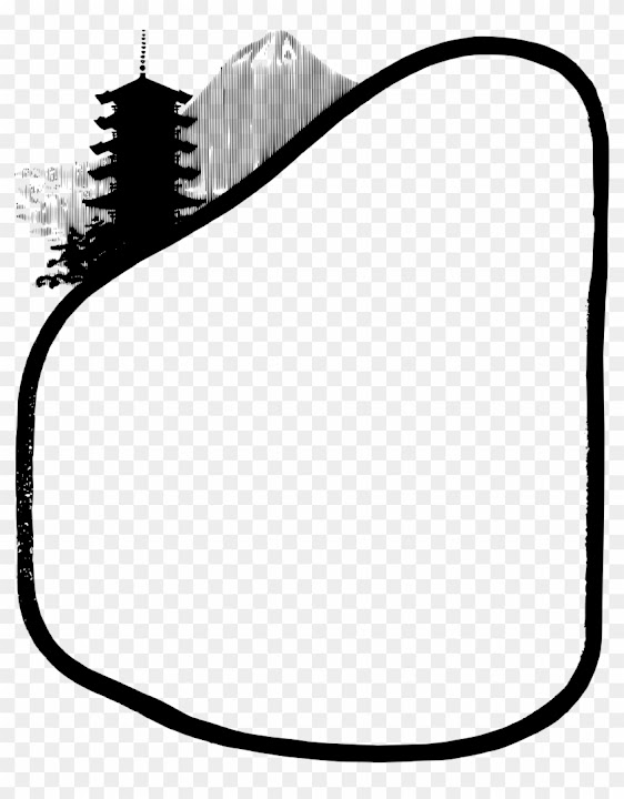 Free: Japanese Frame Big Image - Japanese Photo Frames Png - nohat.cc