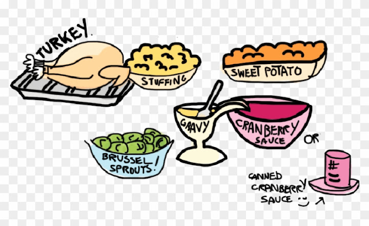 Free: Stuffing Clipart Turkey Stuffing - Protein Food Cartoon Png ...