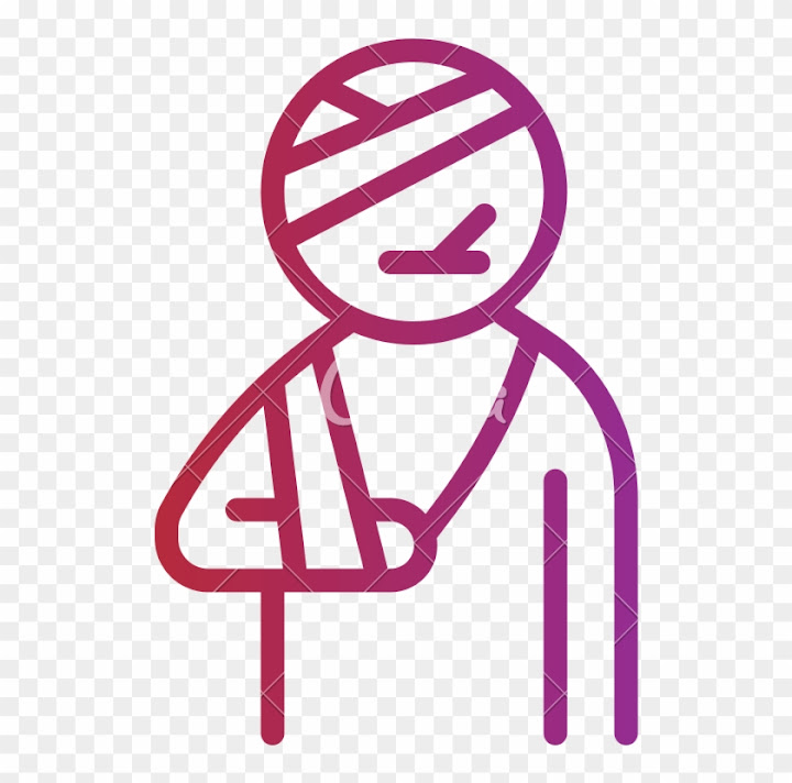 Free: Worker Sickness Medical Injury Crutch Icon - Icon - nohat.cc