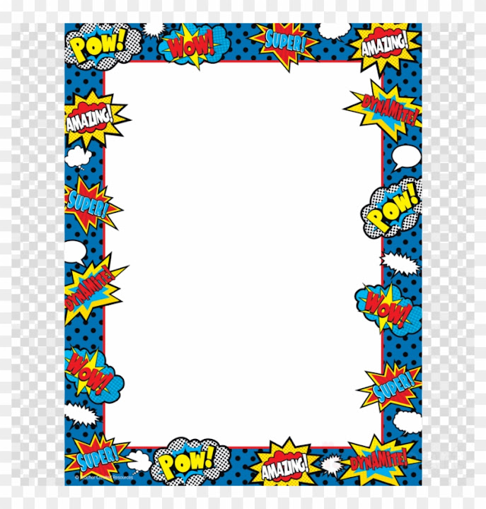 Free: Superhero Border - nohat.cc