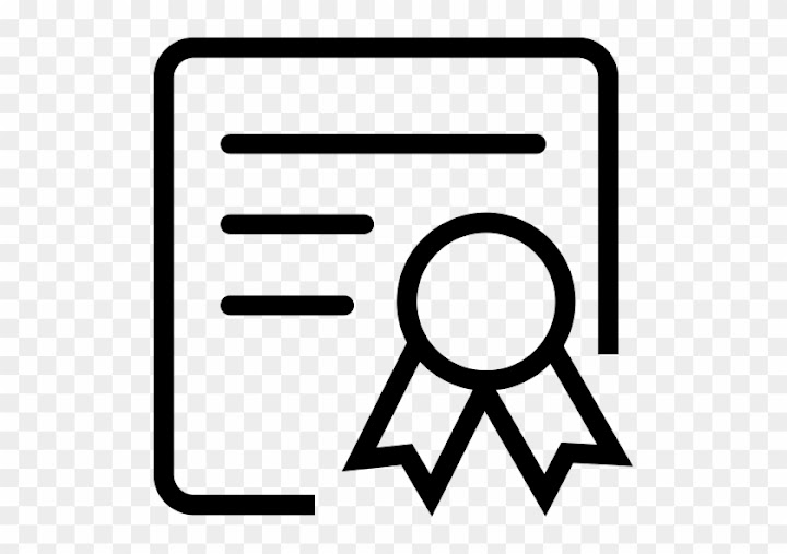 Free: Cert, Certificate, Certification Icon - Black Icon Badge Png ...