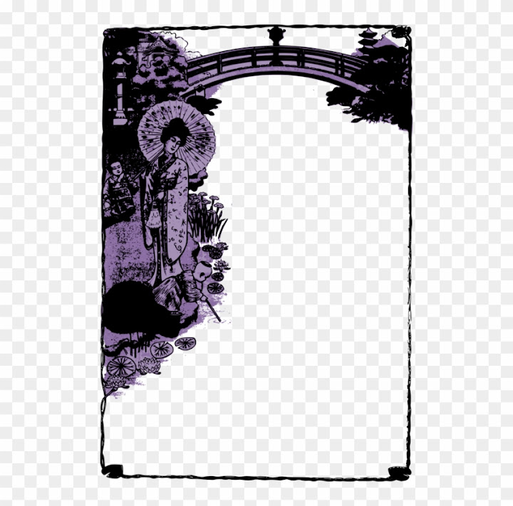 Free: Japan Picture Frames Decorative Arts Drawing - Free Japanese Png ...