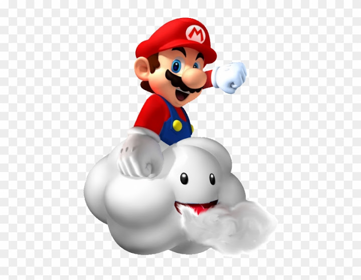 Free: Clipart Cloud Super Mario - Clipart Cloud Super Mario - nohat.cc