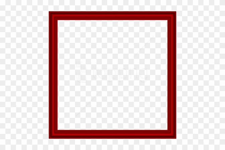 Free: Free Png Download Red Border Frame Clipart Png Photo - Red Square ...