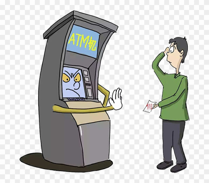 Free: Automated Teller Machine Commercial Bank Money Cash - Atm Cartoon ...
