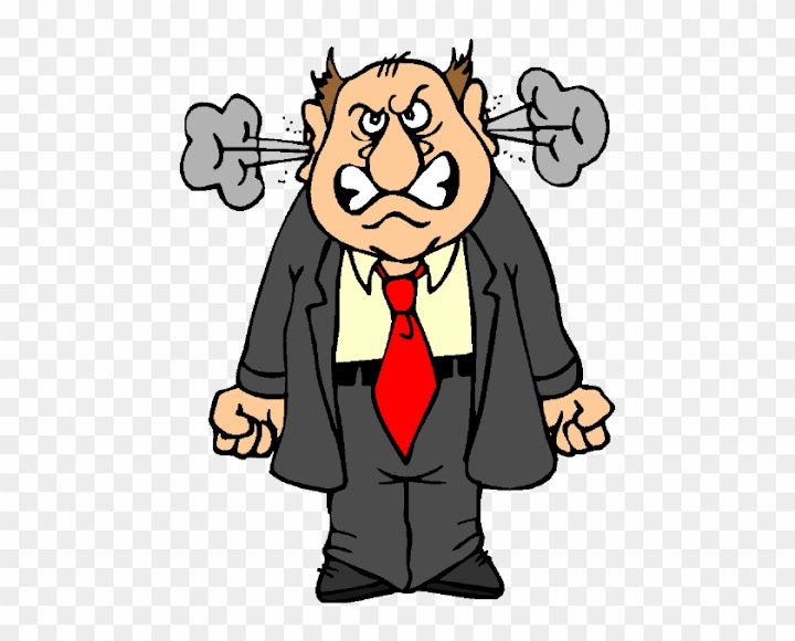 Free: Anger - Angry Person Cartoon - nohat.cc