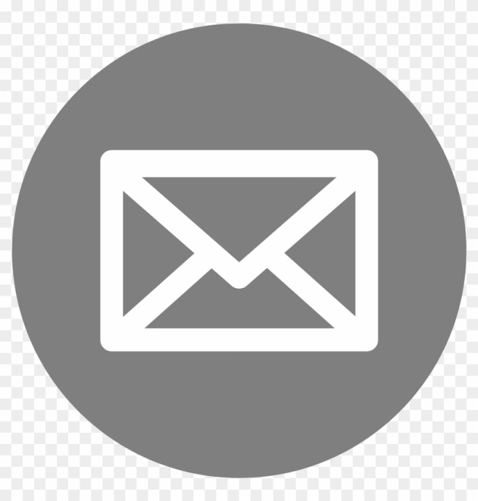 Free: Mail Icon White On Grey - Transparent Background Email Logos ...