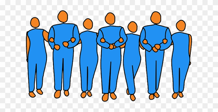 Free: Cartoon People Linking Arms - nohat.cc