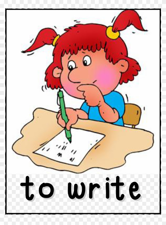 Free: Spanish Verb Clipart - Clip Art Action Words - nohat.cc