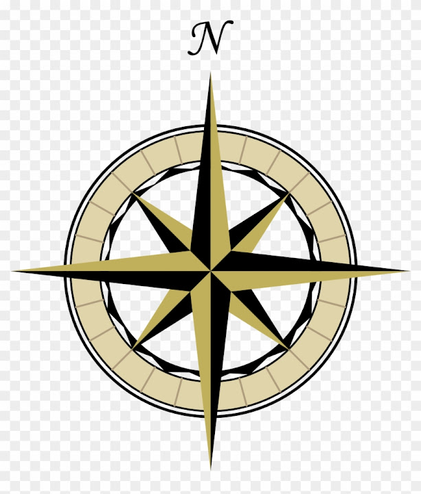Steampunk Compass Map