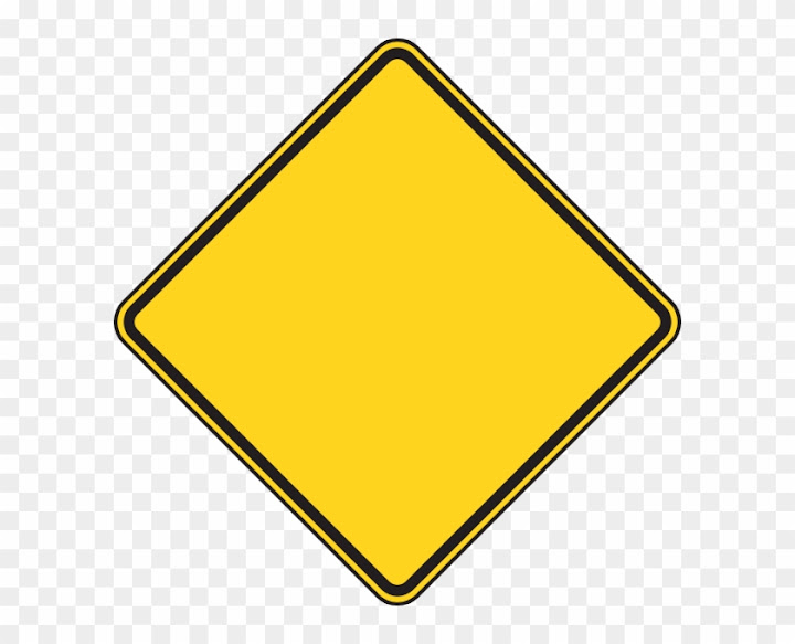 Free: Diamond Shaped Warning Sign - nohat.cc