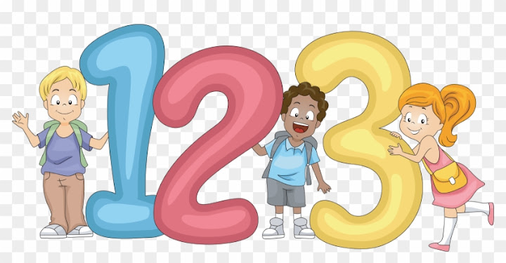Free: Number Clipart For Kid Png - 123 Clipart Png - nohat.cc