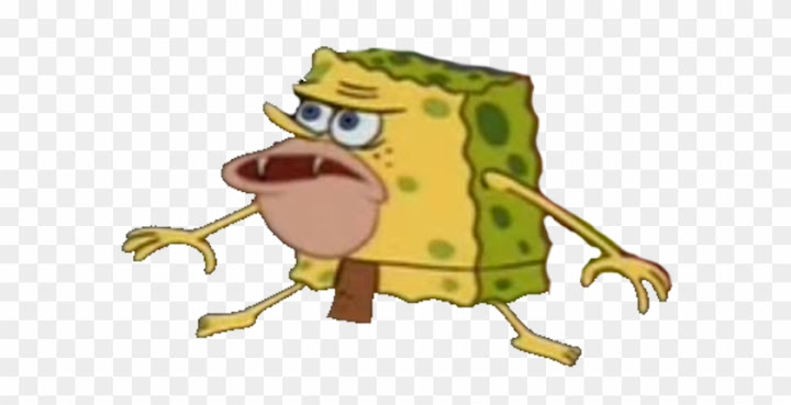 Free: Spongebob Caveman Meme Transparent - nohat.cc