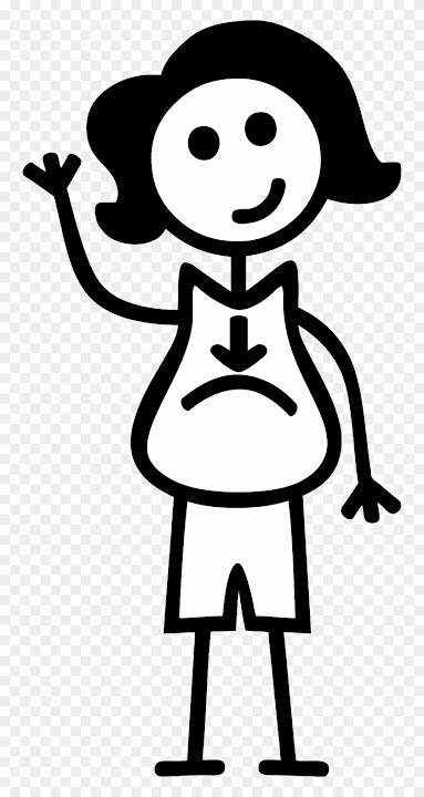 Free: Stick Figure Woman Girl Female Clip Art - Girl Stick Figure Png ...