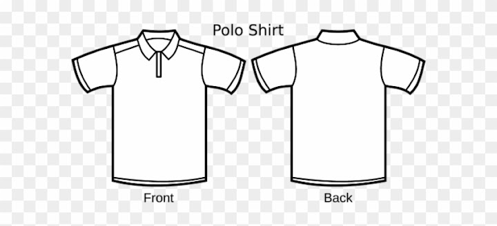 Free: Polo Shirt Template Line Art - Polo Tee Shirt Design Template ...