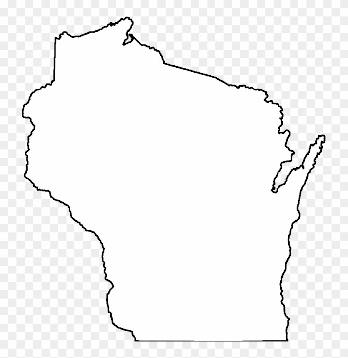 Free: Medium Image - State Of Wisconsin Outline - nohat.cc