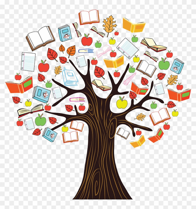 Free: Apple School Tree - Educational Tree - nohat.cc