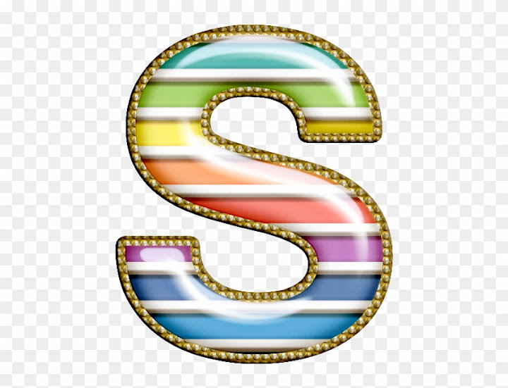 Free: Rainbow Stripes * * - Letter - nohat.cc