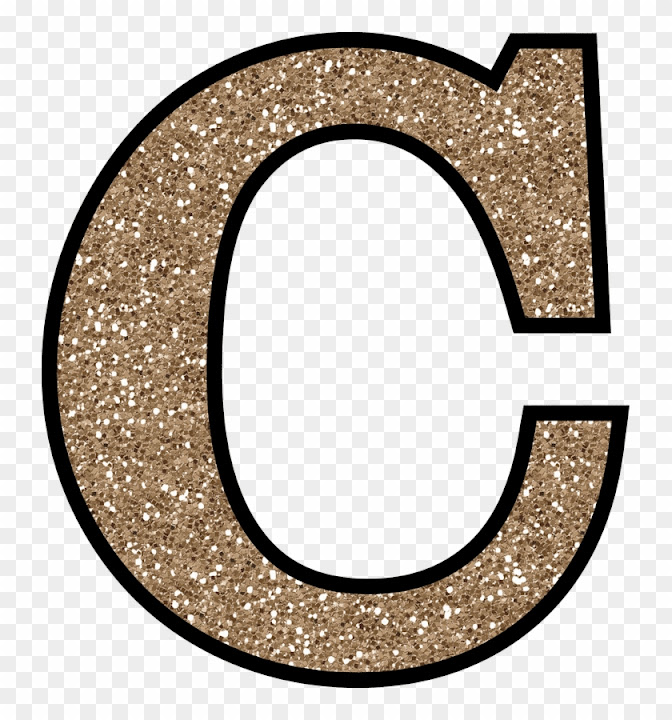 Free: Free Digital Printable Alphabet To Download - C Png Glitter ...