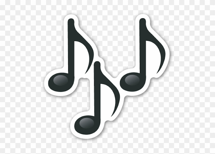 Free: Musik Clipart - Music Note Emoji Png - nohat.cc