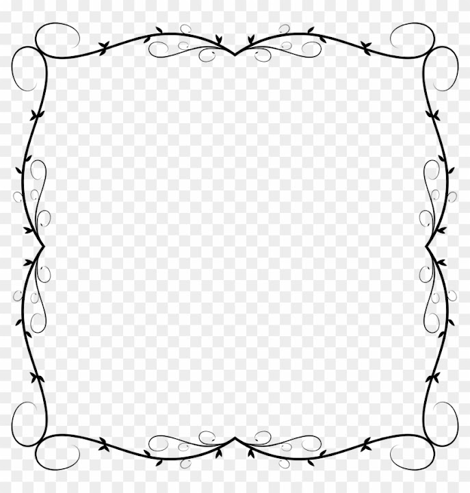 Free: Big Image - Fancy Squiggly Line Frame - nohat.cc