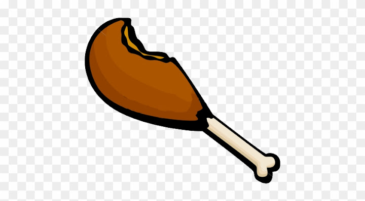 Free: Cartoon Chicken Leg - nohat.cc
