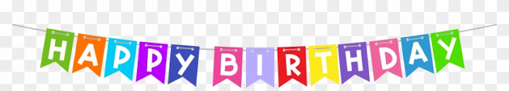 Free: Birthday Clip Art - Happy Birthday Banner Transparent Background ...