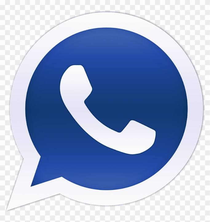 Free: Blue Whatsapp Logo - Whatsapp Icon Blue Png - nohat.cc