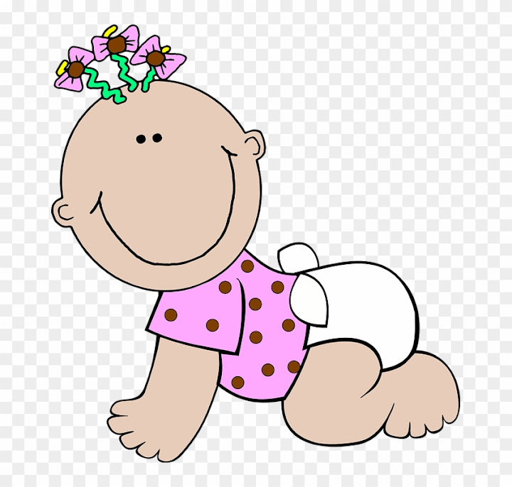 Free: Spa Girl Cliparts 2, Buy Clip Art - Baby In Diaper Cartoon - nohat.cc