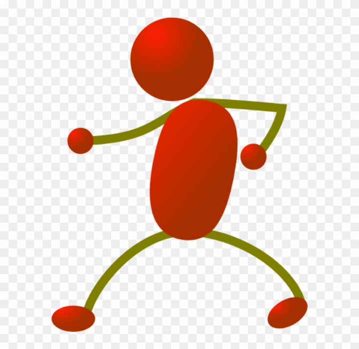Free: Stick People Dancing Clipart - Red Stick Man Clipart - nohat.cc