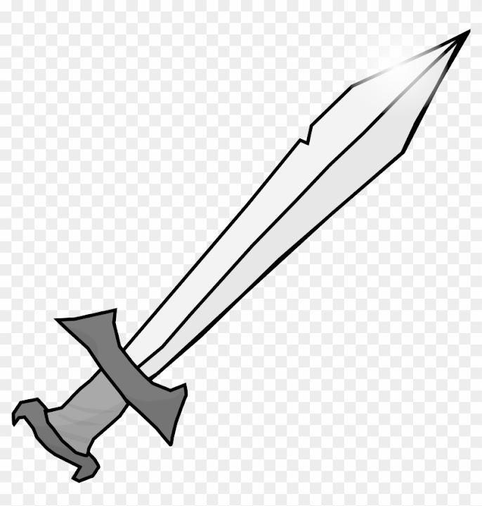 Free: Clipart Sword Rh Openclipart Org Clip Art Wording Clip - Sword Clipart Transparent - nohat.cc