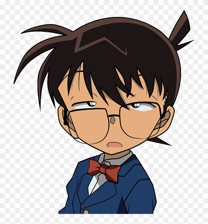 Free: Conan Edogawa Clipart - Detective Conan Face - nohat.cc