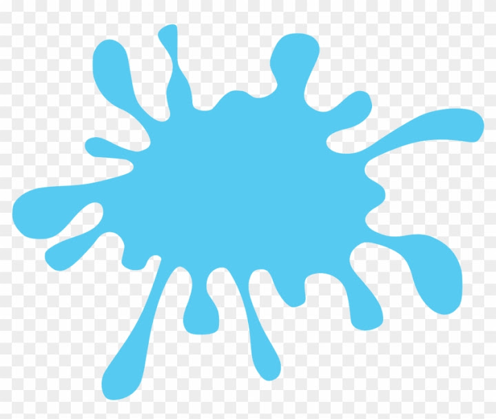 Free: Splat Clip Art Blue Splat High Res Clip Art At Clker - Water ...