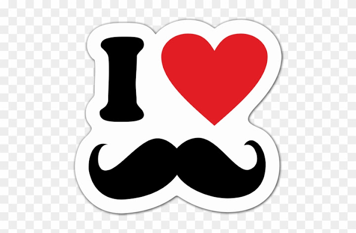 Free: I Love Mostacho - Decoraciones Para El Dia Del Padre - nohat.cc