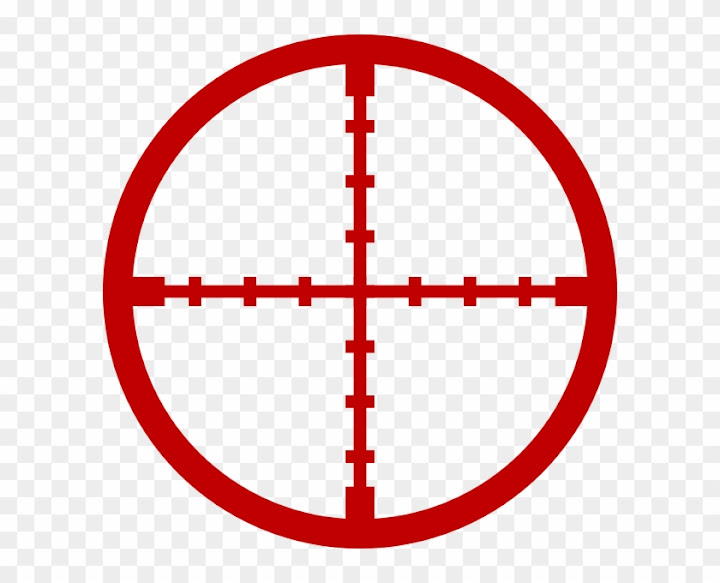 Free: Red Crosshairs Clip Art - nohat.cc