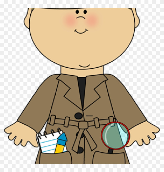 Young Detective Clipart