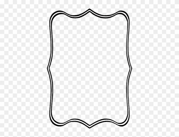 Fancy Frame Clip Art Black And White