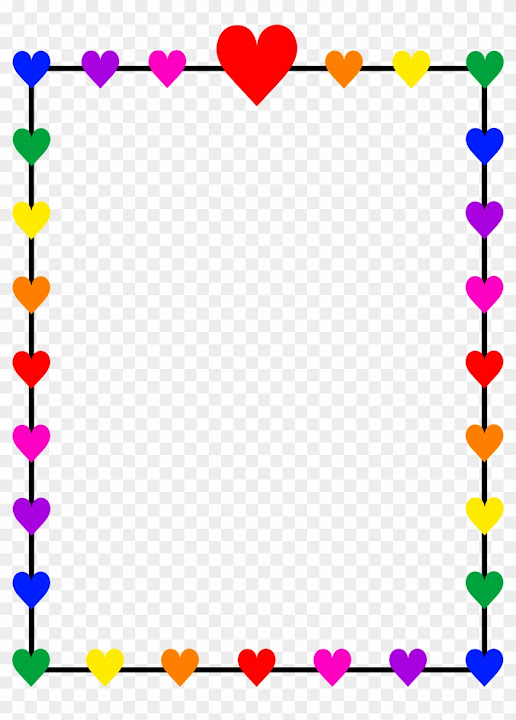 Free: Borders And Frames Clip Art - Heart Border - nohat.cc