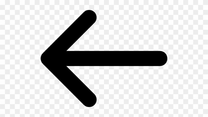 Free: Arrow Pointing To The Left - Android Back Button Png - nohat.cc