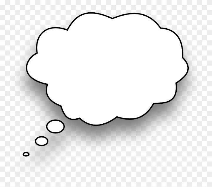 Free: Speech Balloon Thought Bubble Clip Art - Thinking Bubble - nohat.cc