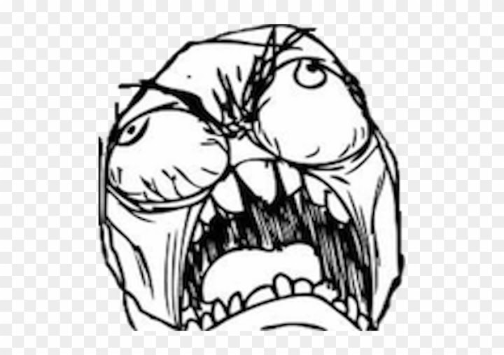 Free: Angry Troll Face Meme Png - Mad Troll Face Png - nohat.cc