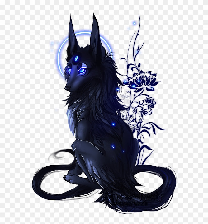 Free: Full Size Of Drawing - Cool Anime Wolf - nohat.cc