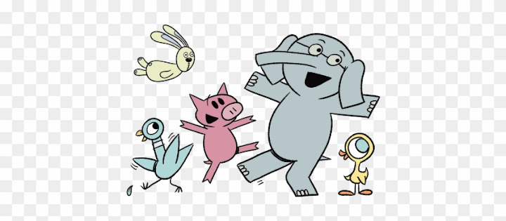 Free: Mad About Mo Willems Bedford - Elephant And Piggie Characters ...